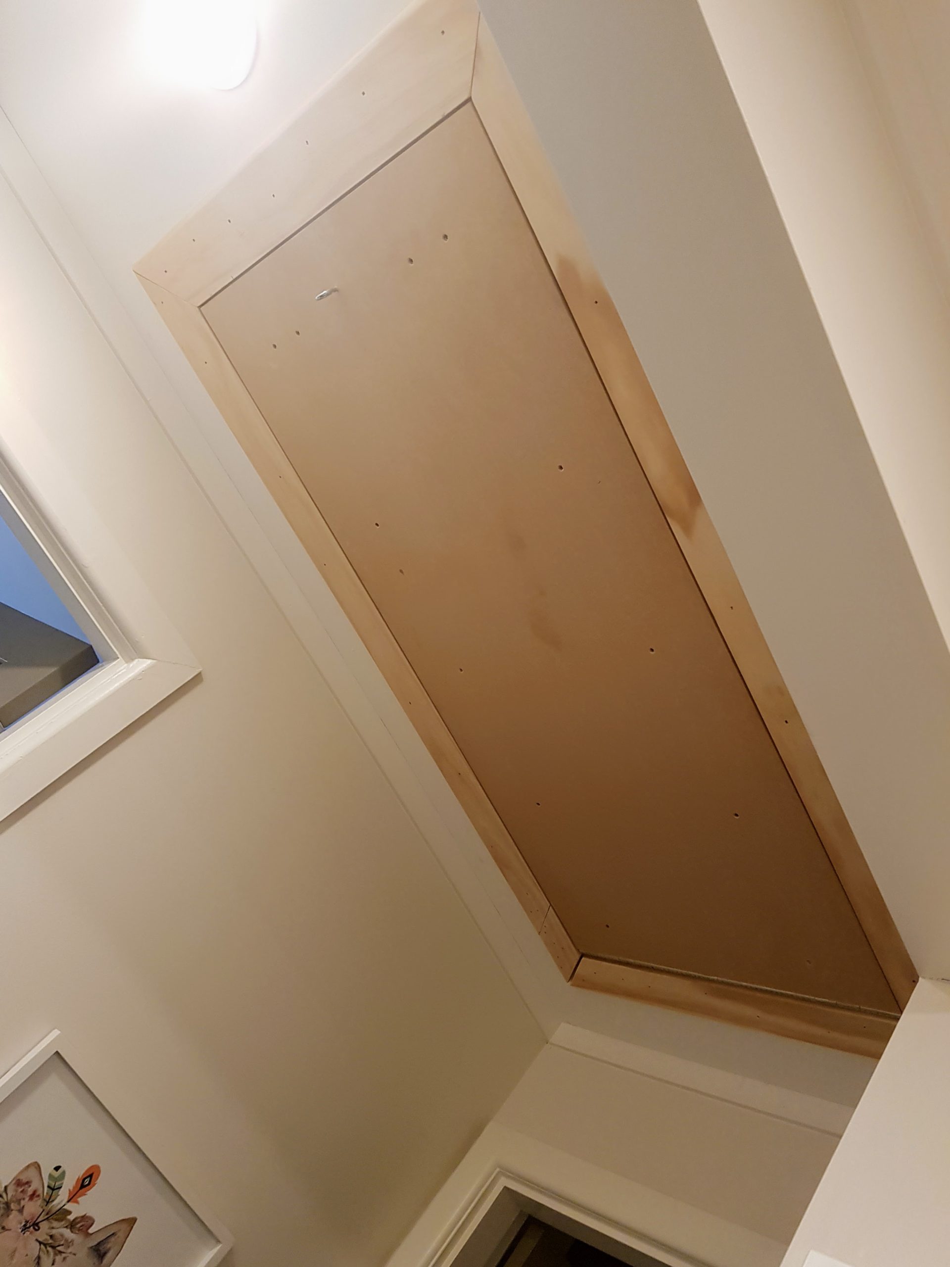 Conversion of Ceiling Attic to Storage – zorruno.com